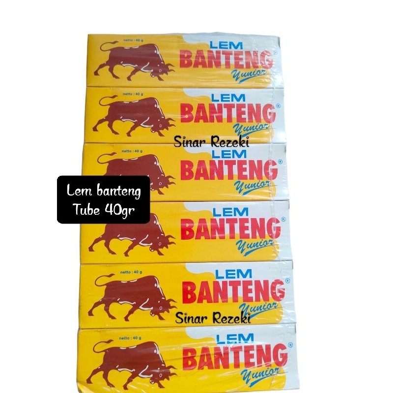 Jual 1 Tube = 40gr!! Lem banteng/lem/lem karet/lem kayu/lem kulit/lem ...