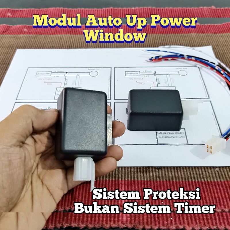 Jual Modul Auto Up Power Window dengan Sistem Proteksi Anti Jepit | Shopee Indonesia