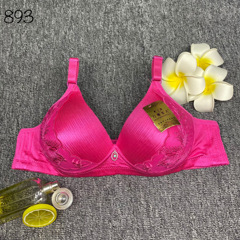 Jual BRA / BH WANITA 893 UKURAN 34-40 TERDAPAT WARNA PINK KAIT 3 PAKAIN ...