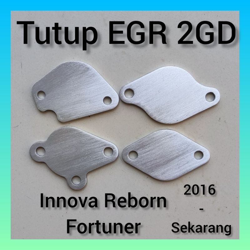 Jual TUTUP EGR INNOVA REBORN FORTUNER VRZ TRD 1GD 2GD | Shopee Indonesia