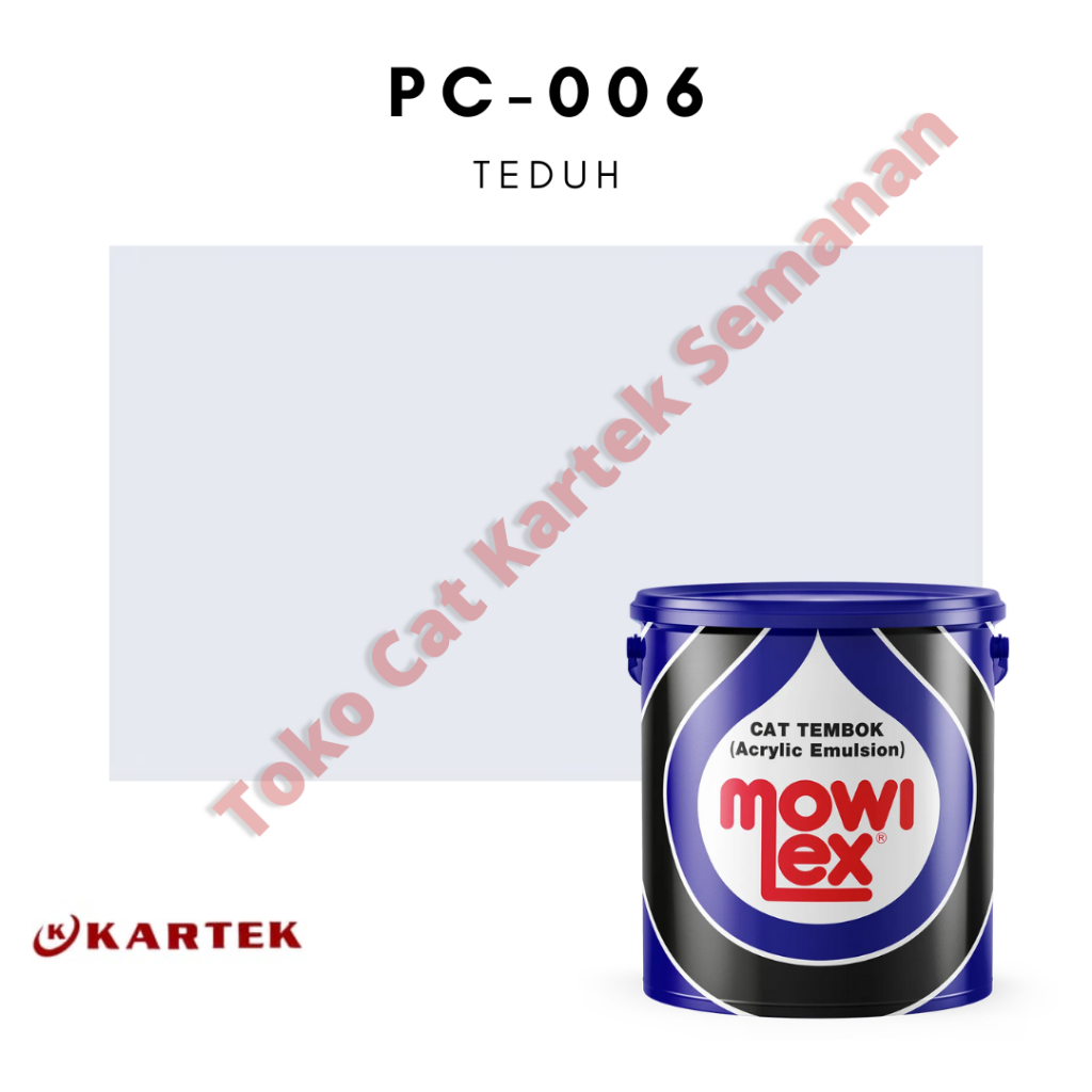 Jual MOWILEX EMULSION INTERIOR PC-006 TEDUH (1 liter) | Shopee Indonesia