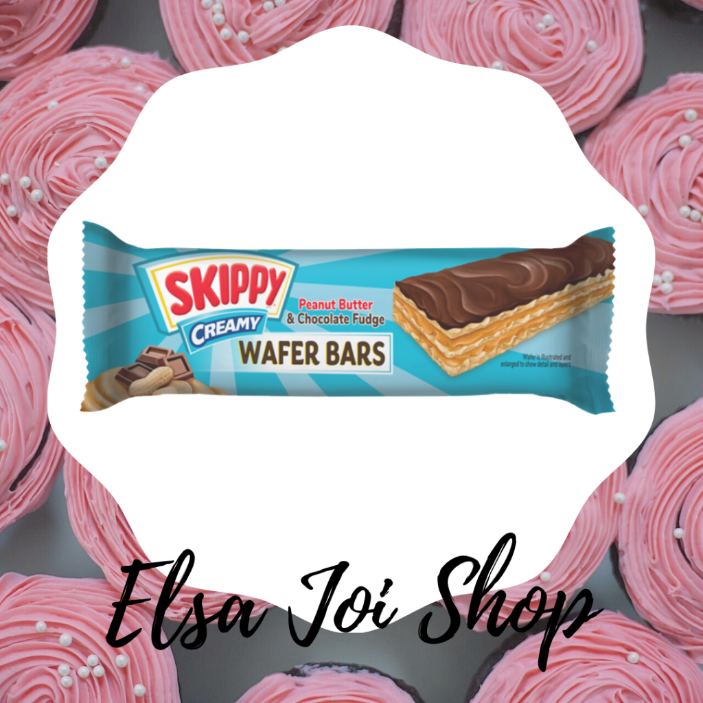Jual SKIPPY CREAMY Peanut Butter & Chocolate Fudge Wafer Bars - 36 gr ...