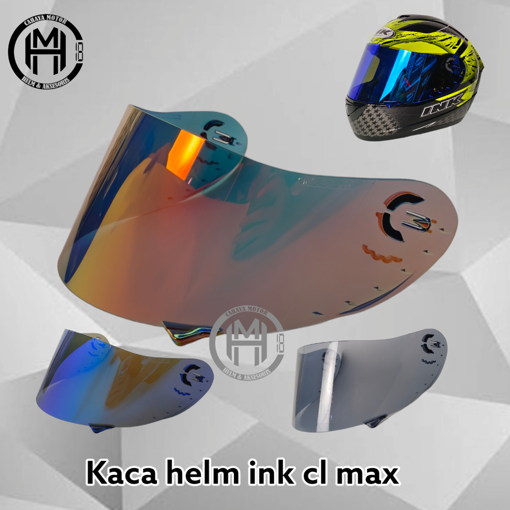 Jual KACA HELM INK CL MAX|VISOR INK CL MAX FLAT INK CL MAX Iridium ...