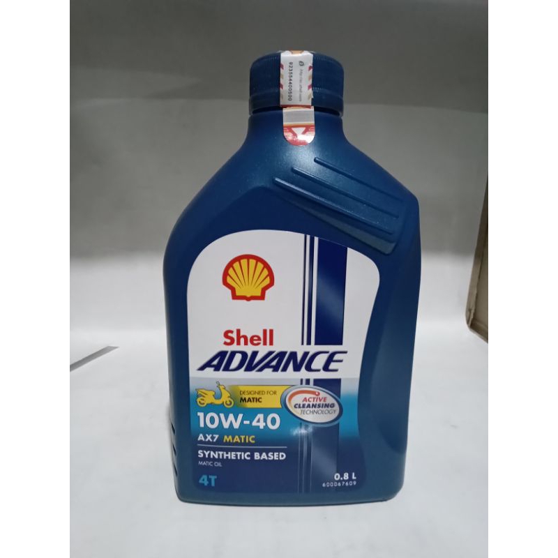 Jual Oli Shell Ax7 Biru Buat Motir Matic/Bebek/Sport | Shopee Indonesia