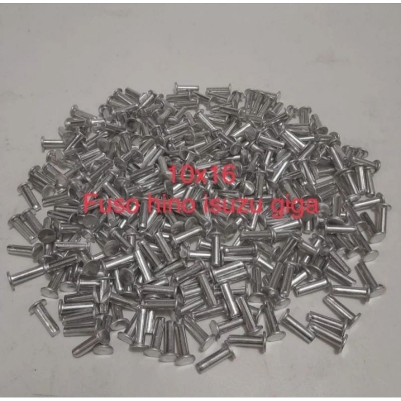 Jual paku rivet paku kampas rem brake Lining paku rivet Fuso fighter ...