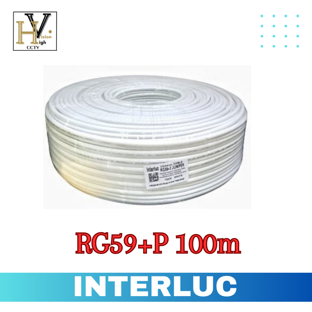 Jual KABEL INTERLUC RG59+P 100 METER | Shopee Indonesia