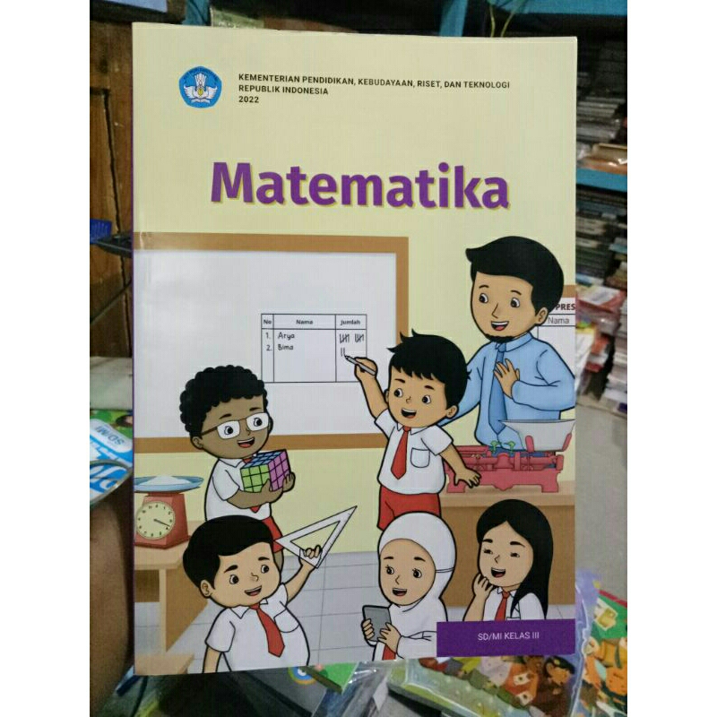 Jual Buku Matematika SD MI Kelas III 3 Kurikulum Merdeka | Shopee Indonesia