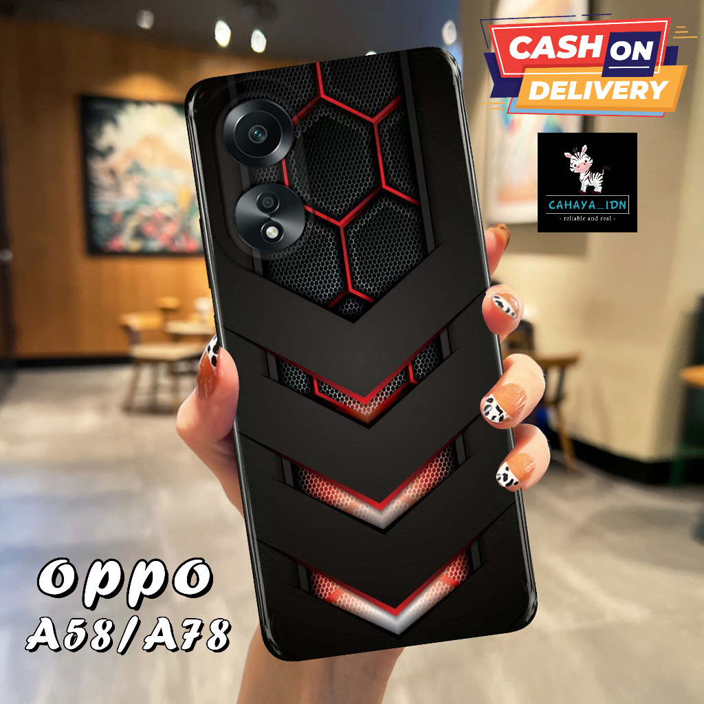 Jual Case Hp Oppo A58 / A78 ( 4G ) ( 5G ) - Fashion Case [ Robot ...