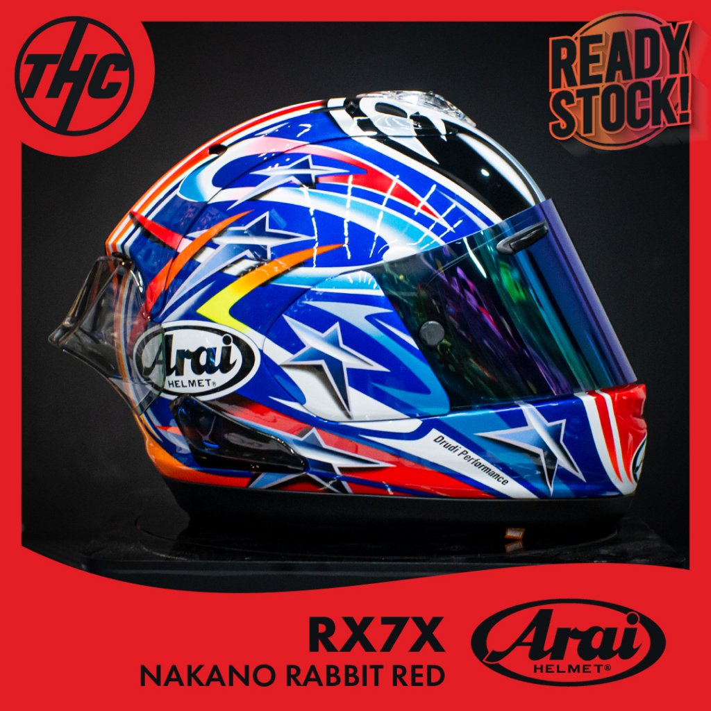 Jual ARAI RX7X NAKANO RABBIT | Shopee Indonesia