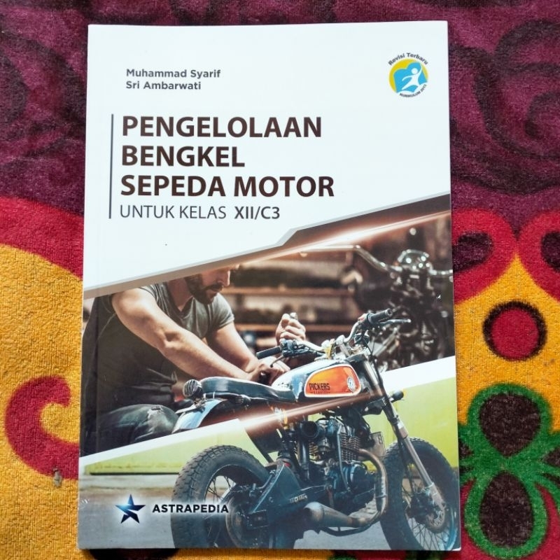 Jual ORIGINAL BUKU PENGELOLAAN BENGKEL SEPEDA MOTOR KELAS 12 C3 SMK | Shopee Indonesia