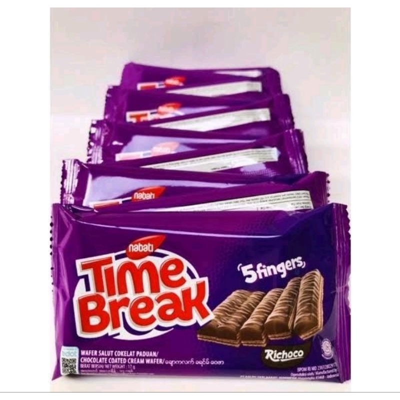 Jual NABATI TIME BREAK WAFER NETTO 20 PCS X 20 GR | Shopee Indonesia