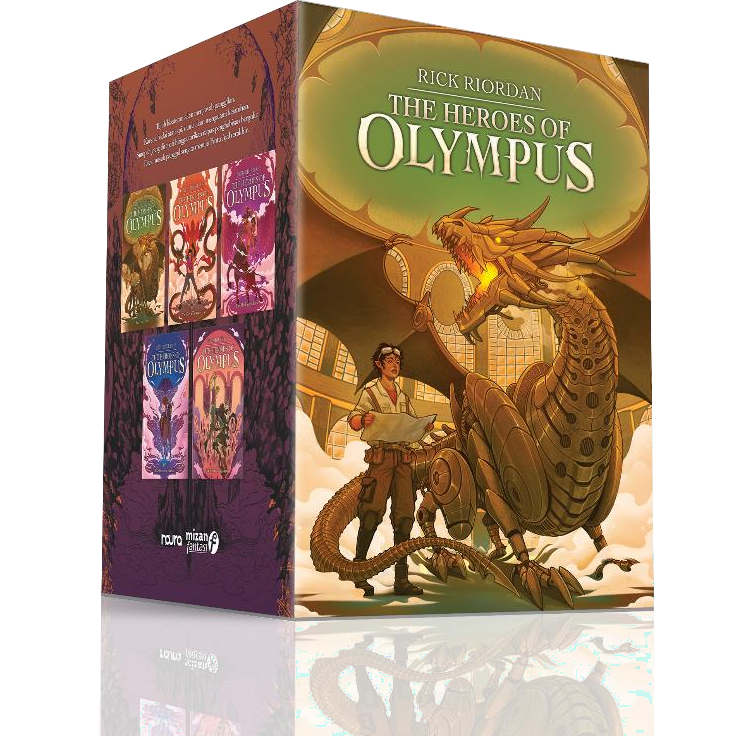 Jual [Mizan] Boxset The Heroes of Olympus - Rick Riordan | Shopee Indonesia