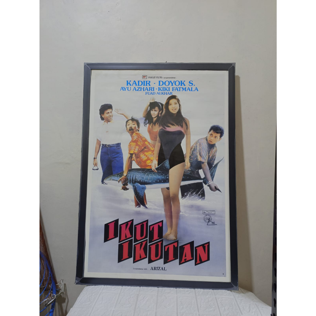 Jual Poster Bioskop Jadul Film Ikut Ikutan Barang Koleksi | Shopee ...