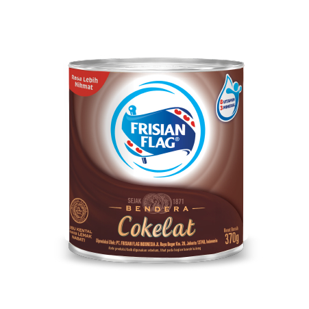Jual Susu Bendera Frisian Flag kaleng cokelat 370gr | Shopee Indonesia