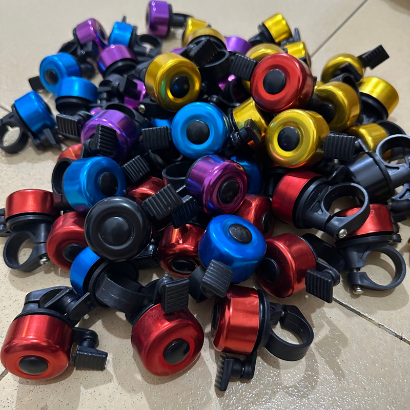 Jual BEL LONCENG MURAH SEPEDA KECIL MINI WARNA | Shopee Indonesia