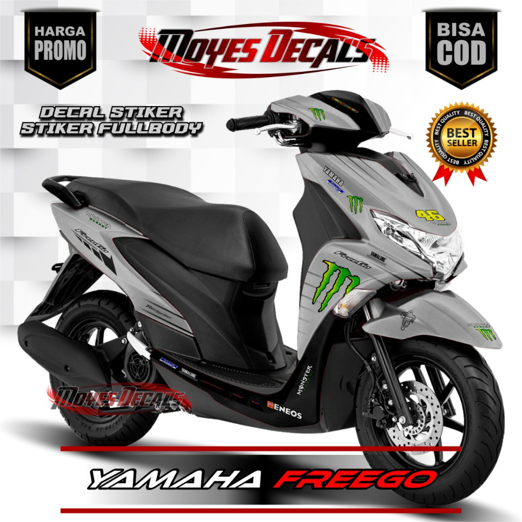 Jual Decal Fullbody Yamaha Freego - Stiker Motor Freego Fullbody Motif ...