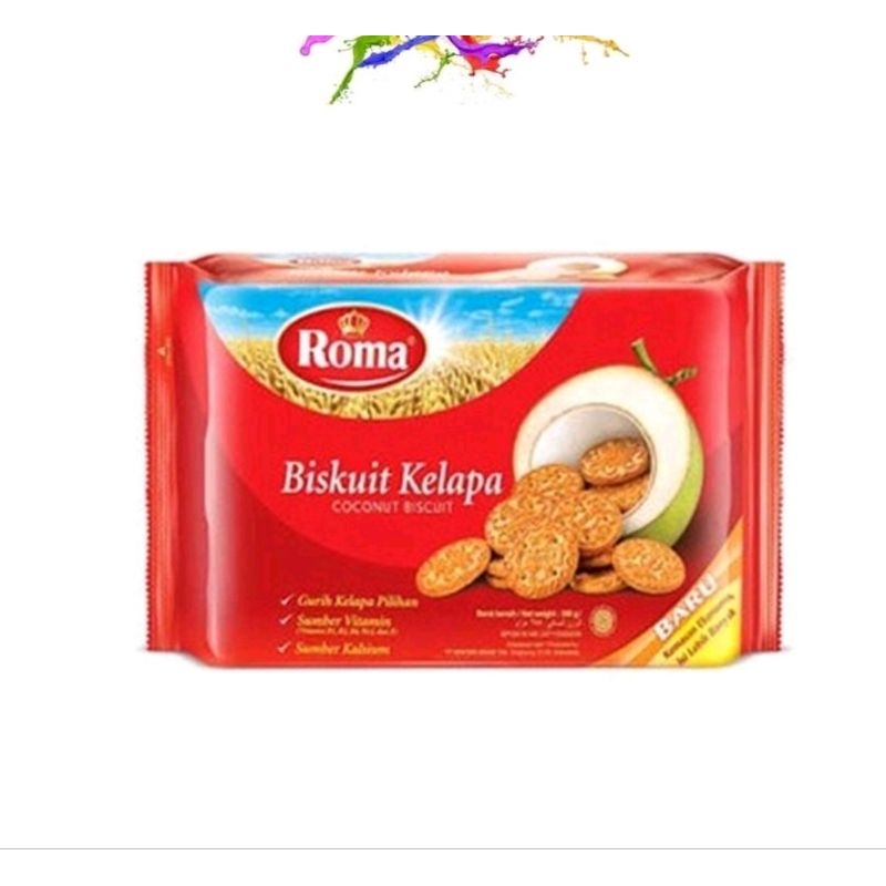 Jual ROMA BISCUIT KELAPA COCONUT BISCUIT KEMASAN 300 GR | Shopee Indonesia Jual ROMA BISCUIT KELAPA COCONUT BISCUIT KEMASAN 300 GR | Shopee Indonesia