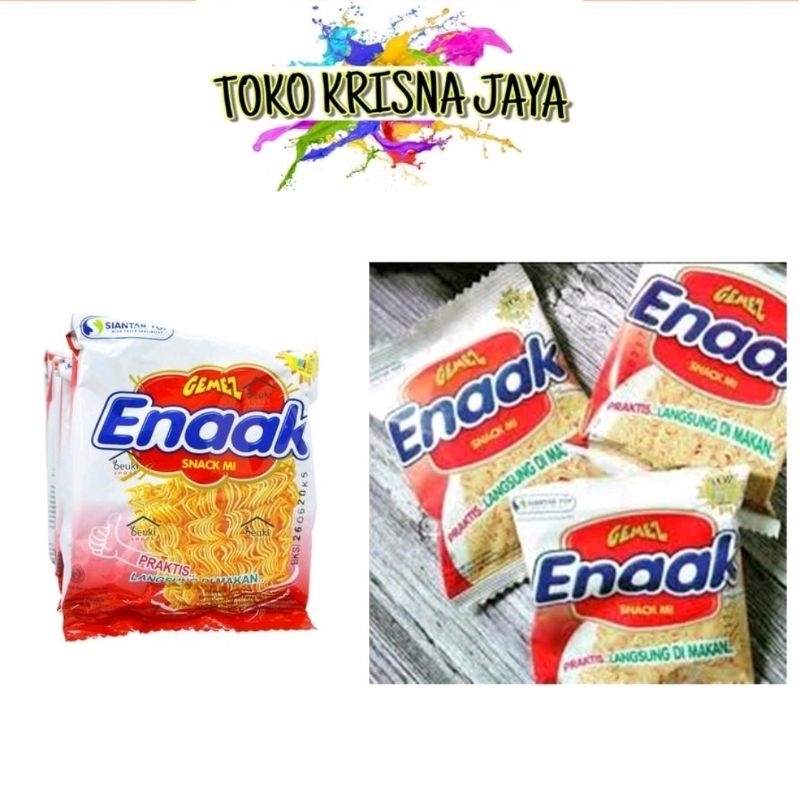 Jual SNACK MIE GEMEZ ENAAK MIE GORENG INSTANT PRAKTIS 1 RENCENG ISI 10 ...