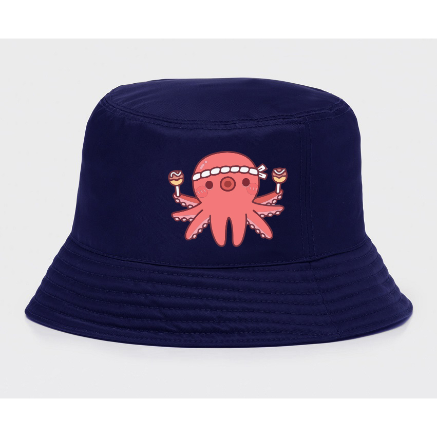 Jual topi bucket premim desain octopus gurita | Shopee Indonesia