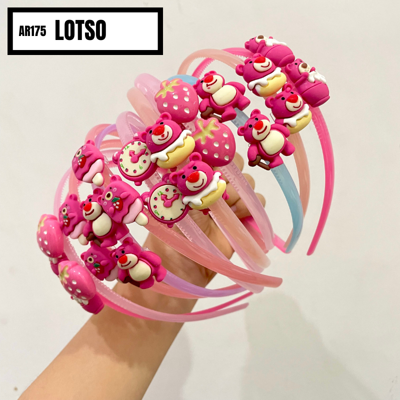 Jual Bando Anak Karakter Kartun Lucu Bandana Candy Aksesoris Rambut ...
