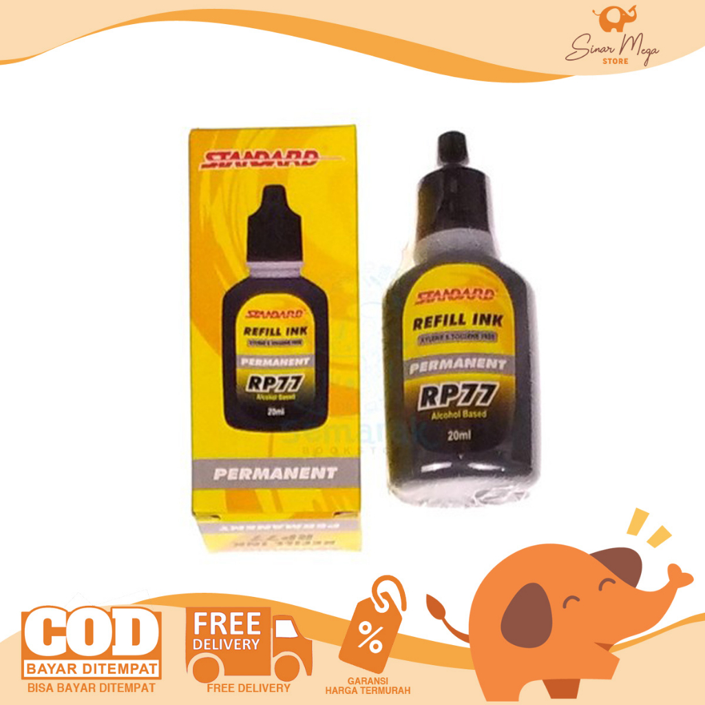 Jual Standard Refill Tinta Spidol RP77 / Refill Tinta Permanent Spidol ...