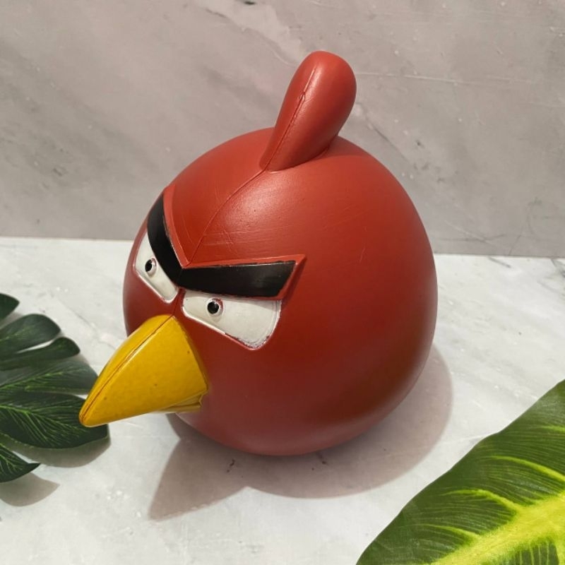 Jual Celengan Anak Karakter / Celengan Bentuk Angry Bird Merah | Shopee ...