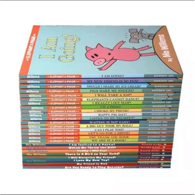 Jual Mo Willems Elephant and Piggie Bookset | Shopee Indonesia