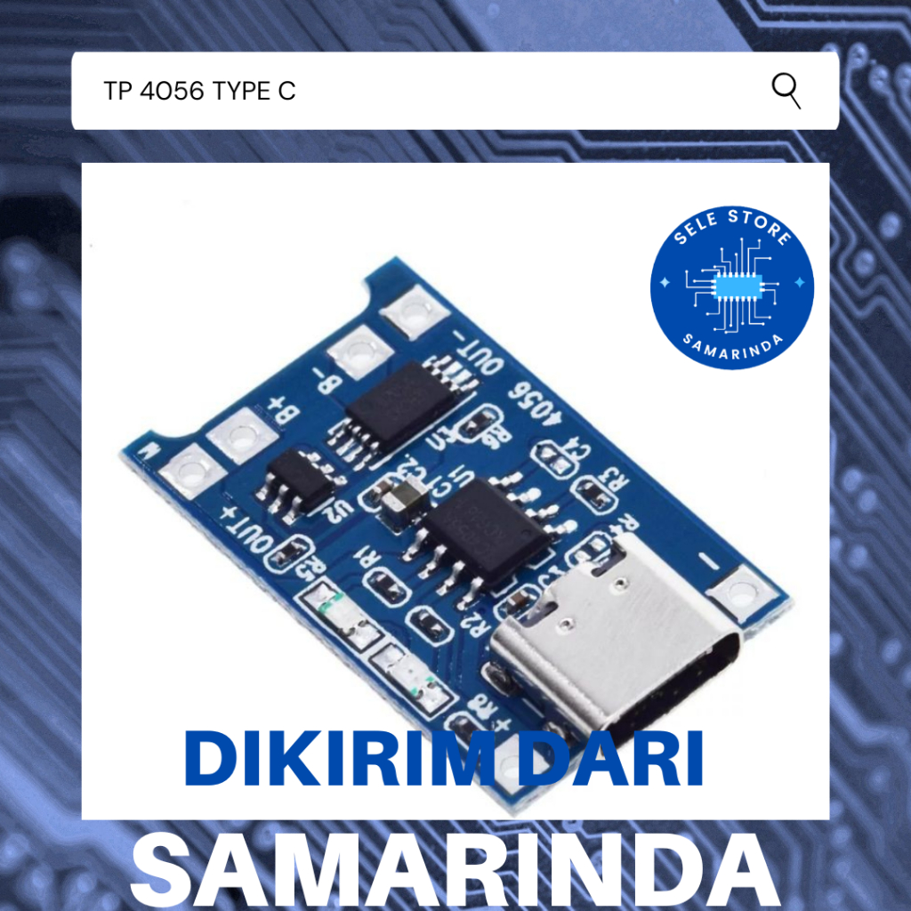 Jual Modul Charger 5V 1A Lithium Baterai TP4056 | Shopee Indonesia