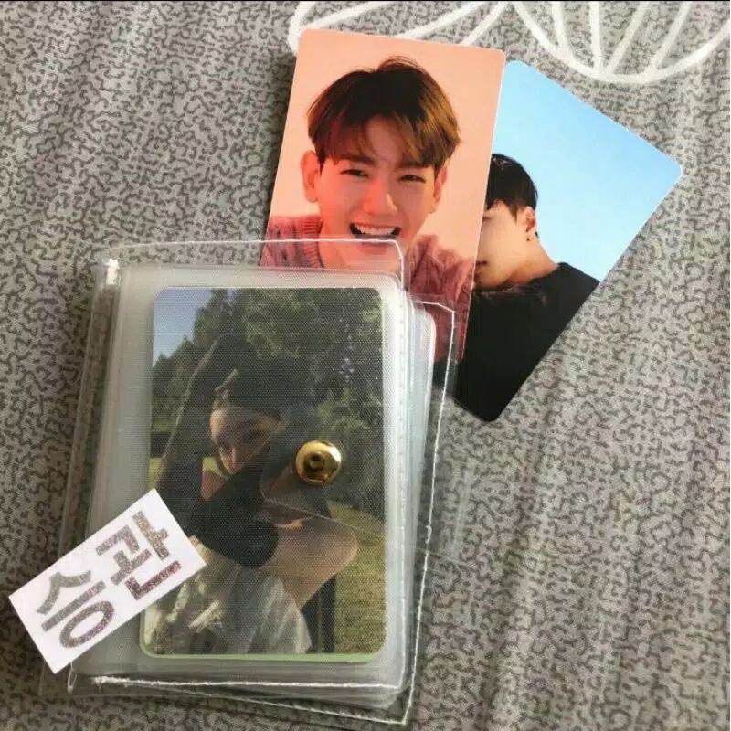 Jual Dompet Kartu Koin PVC Korean // Dompet Card KPOP // Card Dan Uang ...