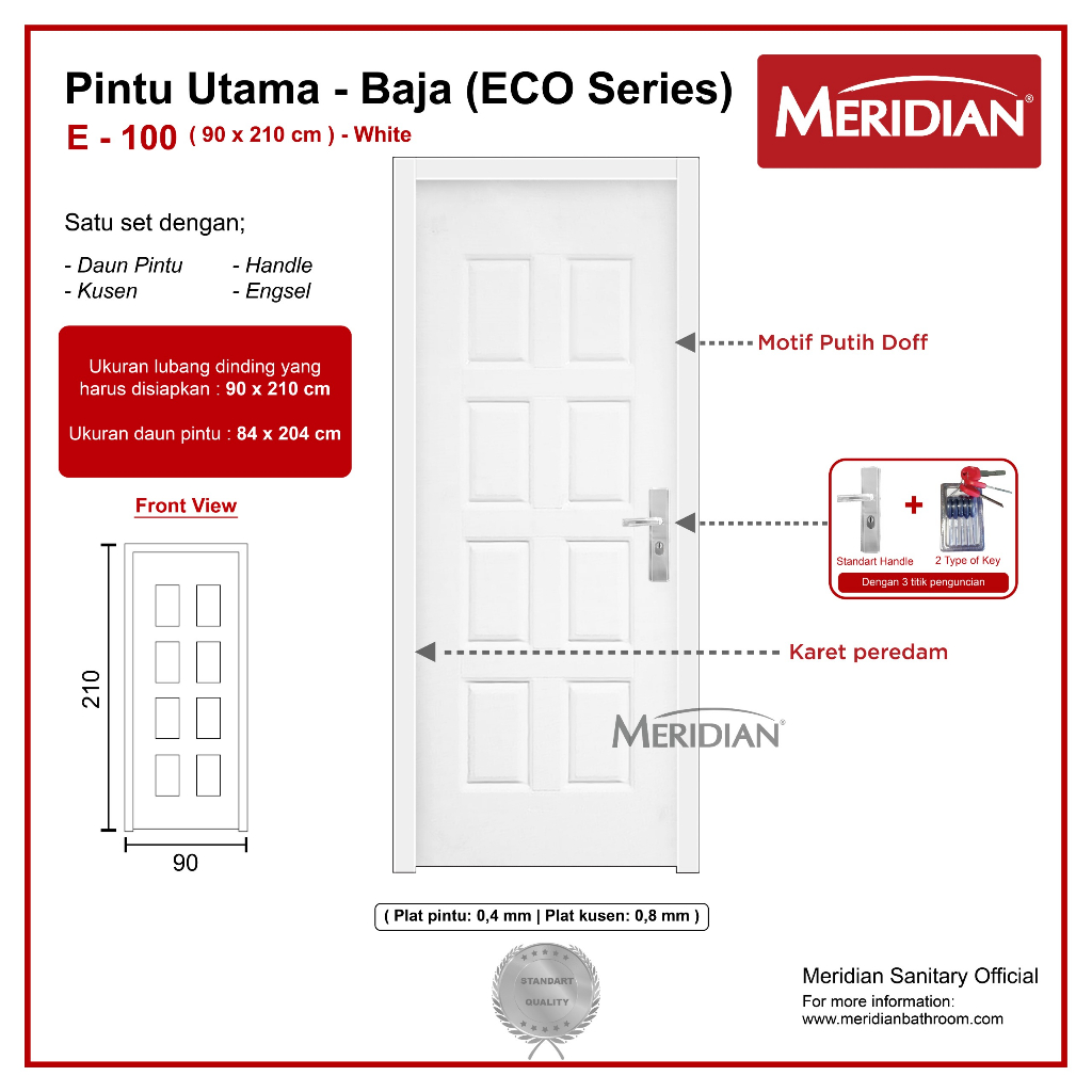Jual PINTU BAJA ECO MERIDIAN - E 100 | Shopee Indonesia