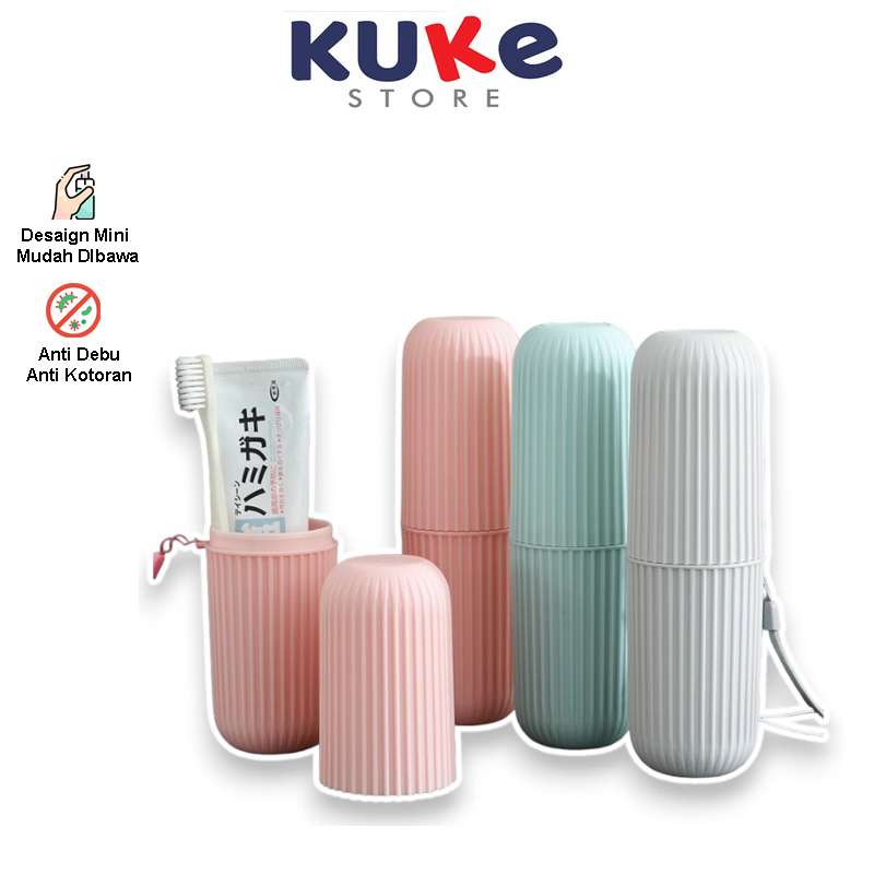 Jual KUKE TEMPAT SIKAT GIGI ODOL TRAVEL/KOTAK SIKAT GIGI PASTA ODOL ...