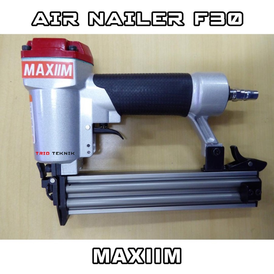 Jual Mesin Paku Tembak Angin Maxiim Tipe F30 Air Nailer F30 | Shopee ...