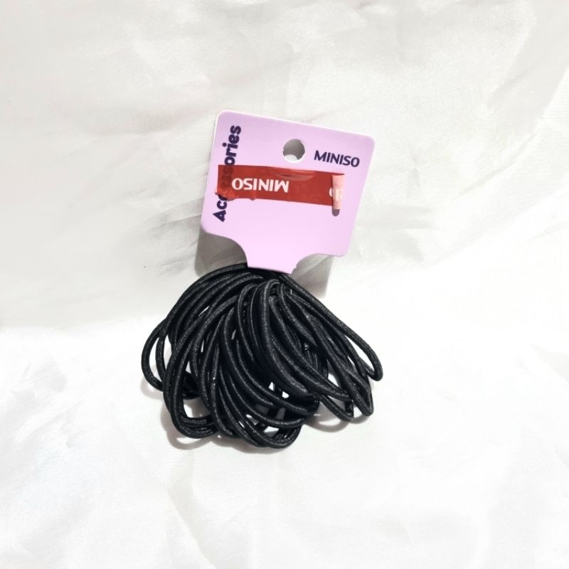 Jual MINISO HAIR TIE / TALI RAMBUT / KARET RAMBUT | Shopee Indonesia