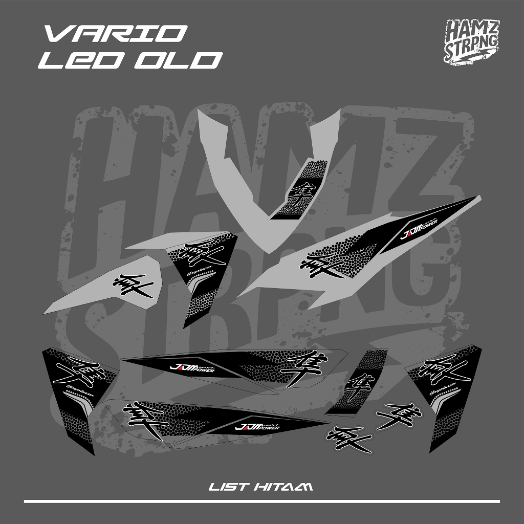 Jual Striping Transparan Vario Led Old Hayabusa Konsep Custom | Shopee ...