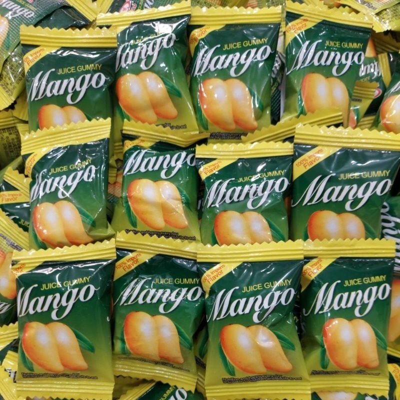 Jual permen jelly mangga 100gr(11pcs) | Shopee Indonesia
