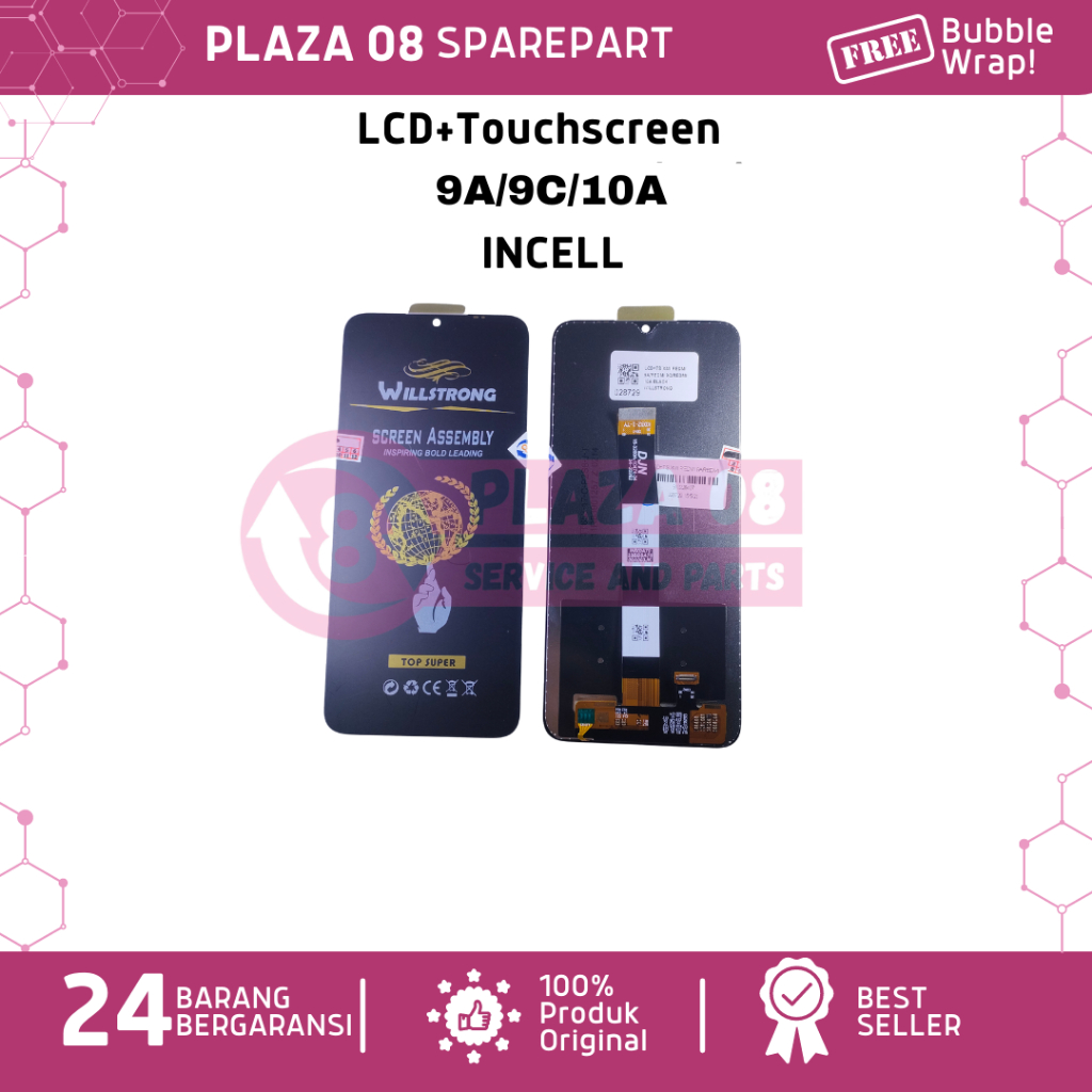 Jual LCD + Touchscreen RED 9A/9C/10A ( INCELL/SUPER) | Shopee Indonesia