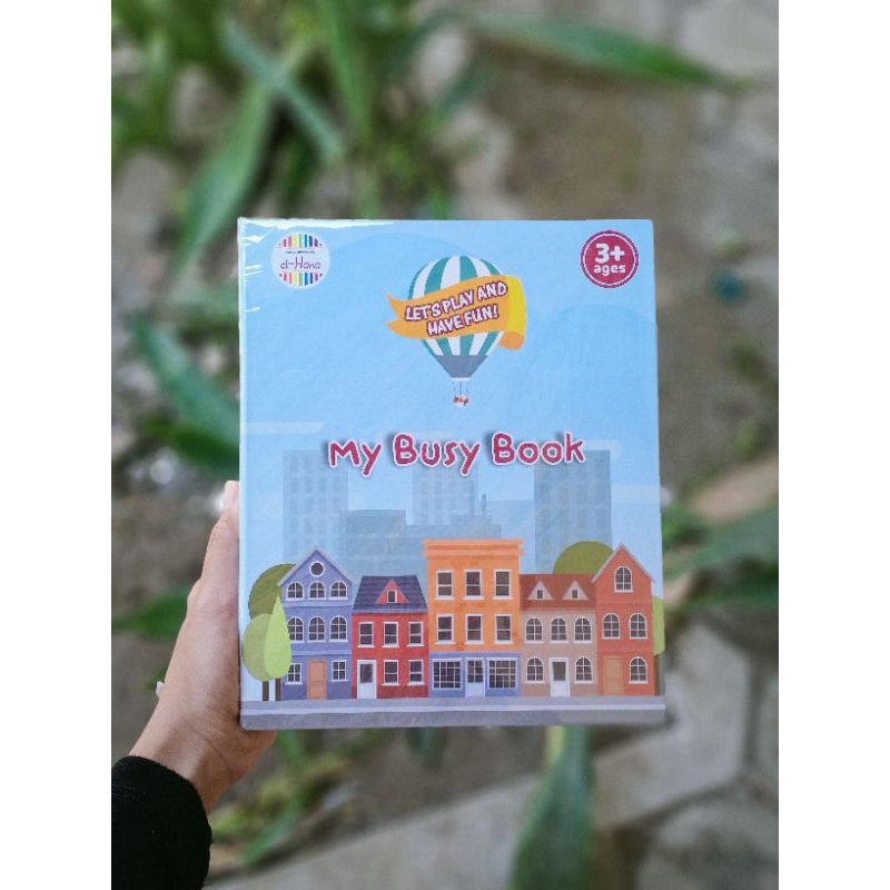 Jual My Busy Book Elhana | Fun Learning Kit el-Hana | Shopee Indonesia