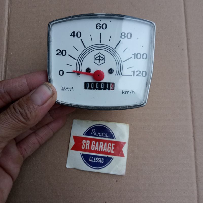 Jual Speedometer Speedo Kilometer Vespa PTS 80km 100 km Smallframe ...