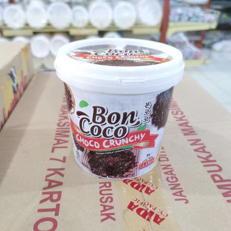Jual BON COCO Choco Crunchy 1kg olesan coklat dengan malt | Shopee ...
