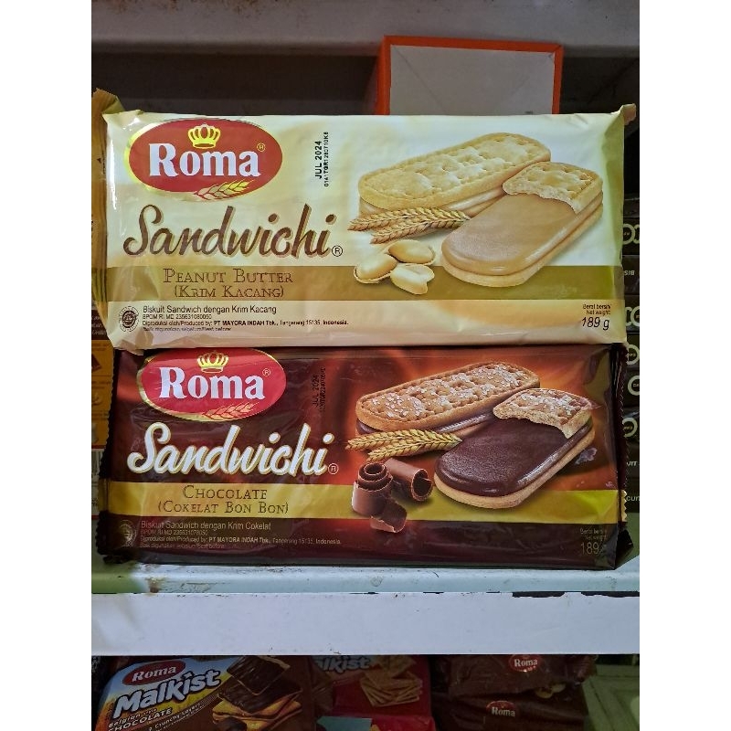 Jual Roma sandwich 189 gr | Shopee Indonesia