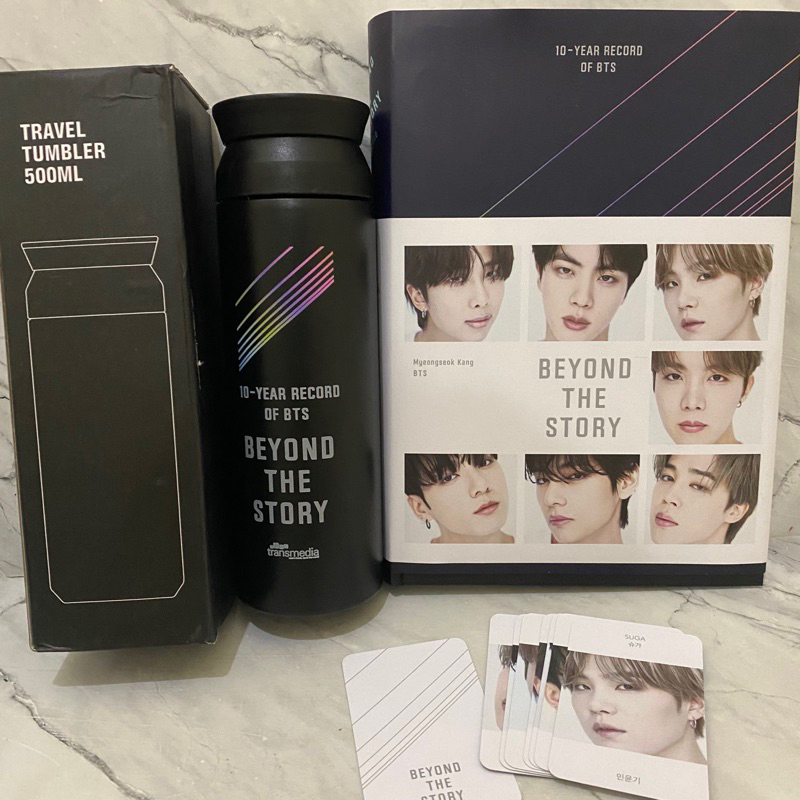 Jual sharing BTS beyond the story book tumbler bottle pc photocard rm ...