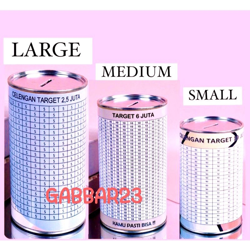 Jual Celengan JUMBO Target viral Tabungan Karakter Sauvenir celengan ...