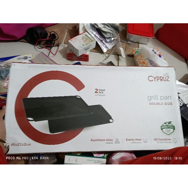 Jual alat grill 2 pan side cyprus | Shopee Indonesia