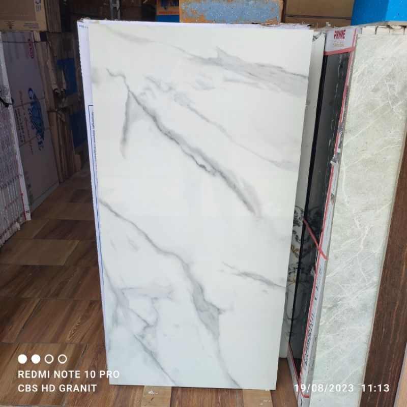 Jual granit lantai 60x120 statuario grey by infinity grade A | Shopee ...