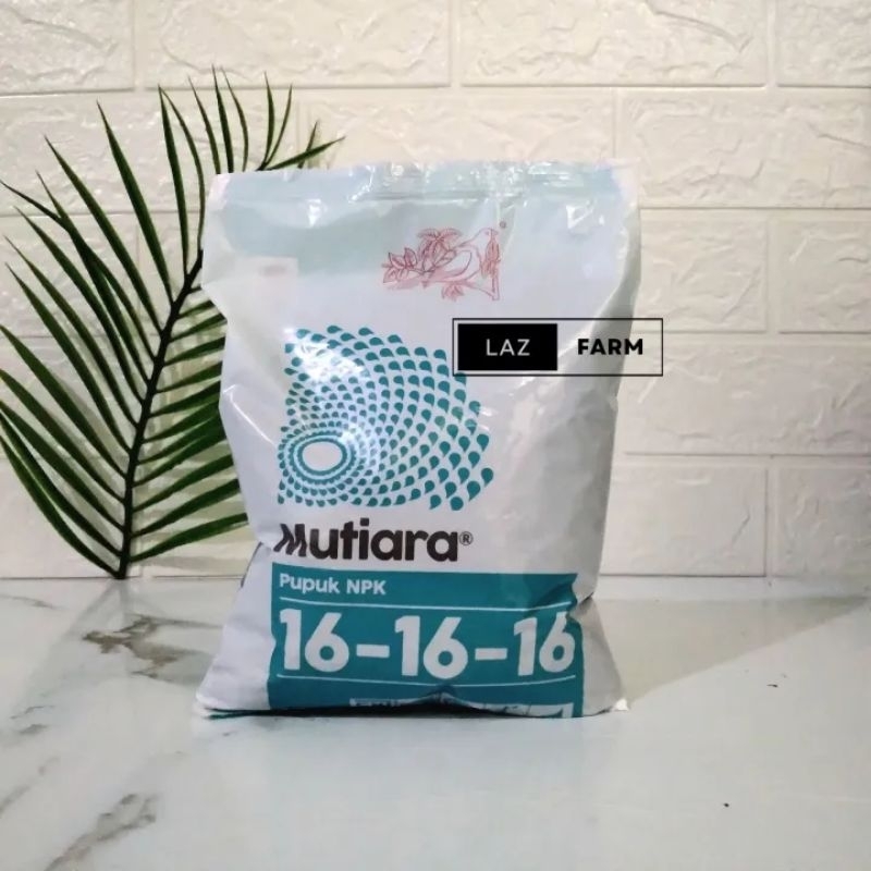 Jual PUPUK NPK MUTIARA 16 16 16 1 KG KEMASAN PABRIK | Shopee Indonesia