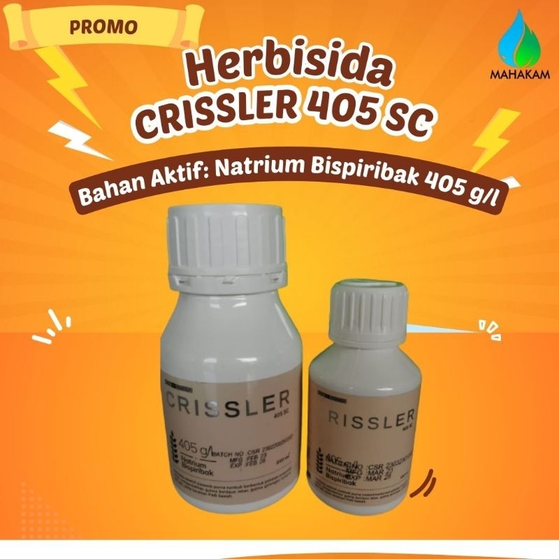 Jual CRISSLER 405 SC HERBISIDA PESTISIDA PEMBASMI GULMA TANAMAN PADI ...