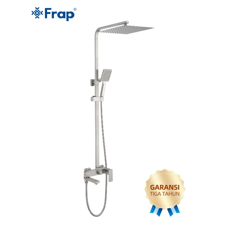 Jual FRAP F24802-1 Paket Lengkap Rain Shower Mandi Air Panas dan Dingin ...