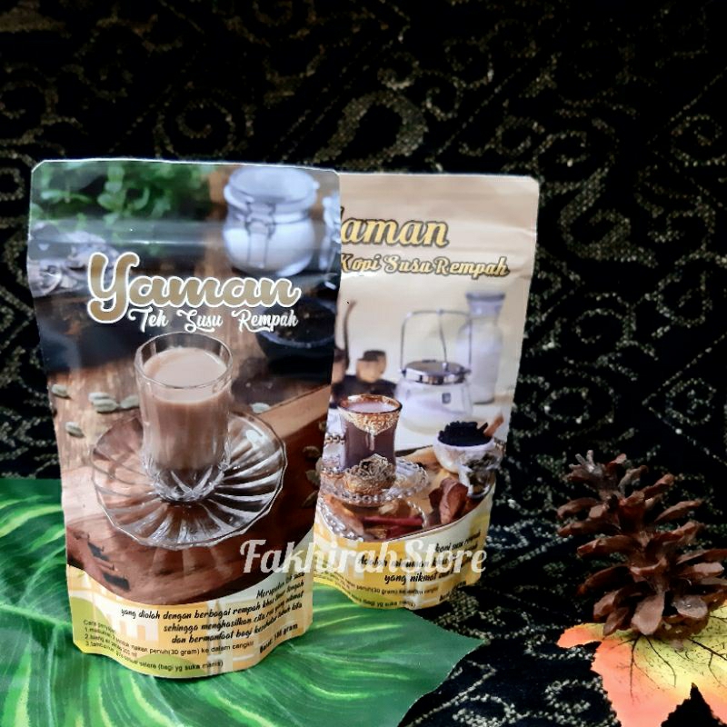 Jual Teh Susu Rempah YAMAN Kopi Susu Rempah YAMAN Original 250gr ...