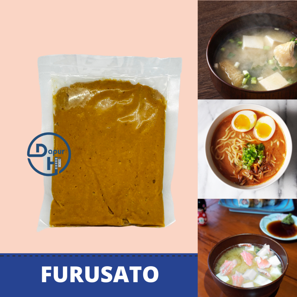 Jual FURUSATO Pasta Miso Merah 200 g Halal │ Tauco Ala Jepang untuk Sup ...