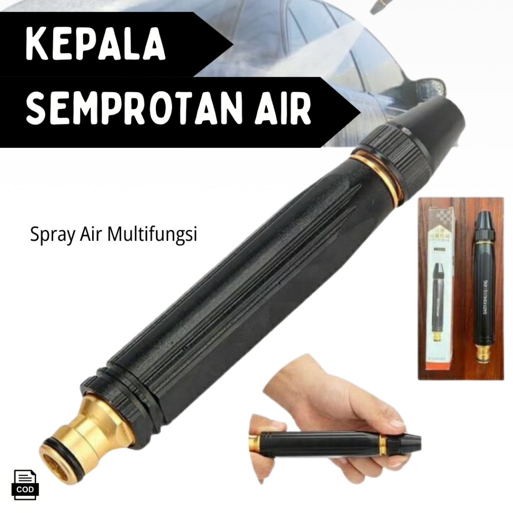 Jual Semprotan Air Spray Steam Hose Nozzle Spray Untuk Cuci Mobil Motor ...